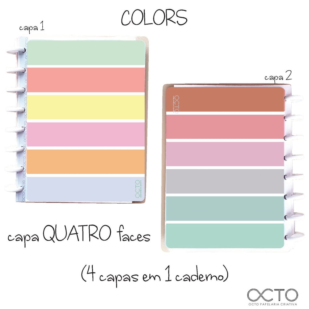 Caderno de Discos Tamanho A-5 - octo - colors em Promoção | Ofertas na ...